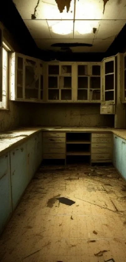Abandoned Rustic Kitchen Wallpaper - free download