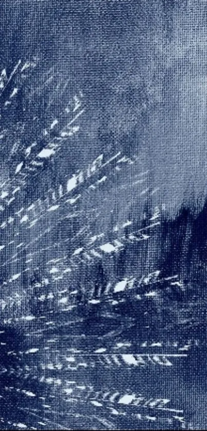 Abstract Blue Burst Design - free download