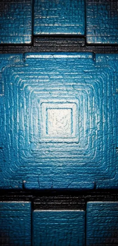 Abstract Blue Geometric Texture - free download