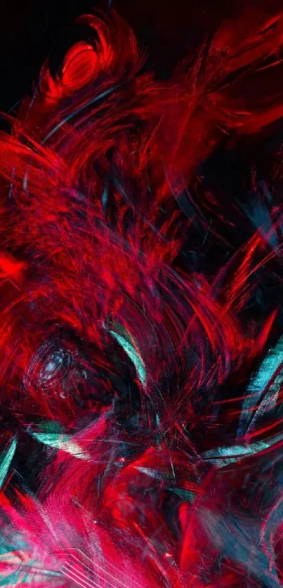 Abstract Flames Wallpaper - free download