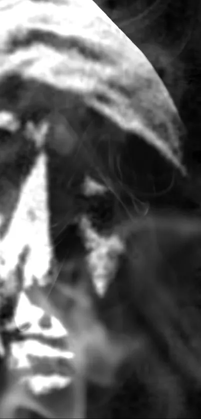 Abstract Grayscale Art Wallpaper - free download