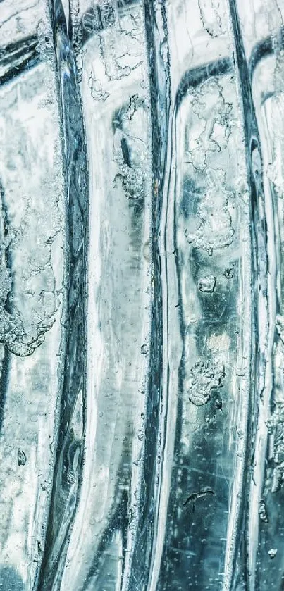Abstract Icy Texture Wallpaper - free download