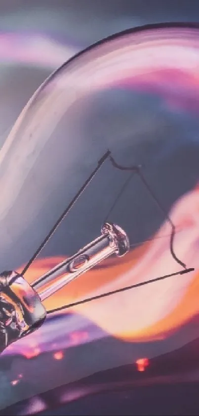 Abstract Lightbulb Art Wallpaper - free download