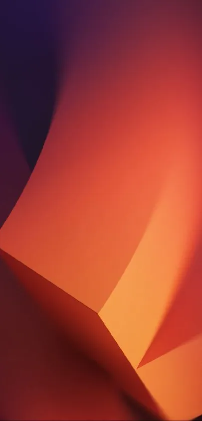 Abstract Orange Gradient Art - free download