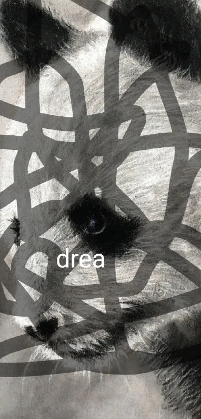 Abstract Panda Art Wallpaper - free download