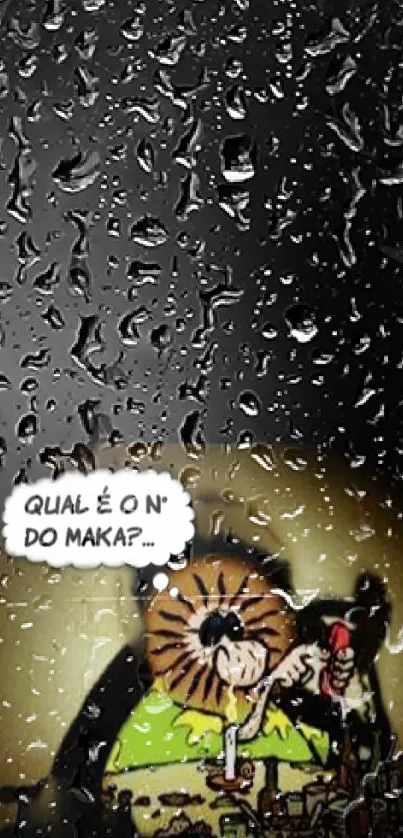 Abstract Rainy Night Art - free download