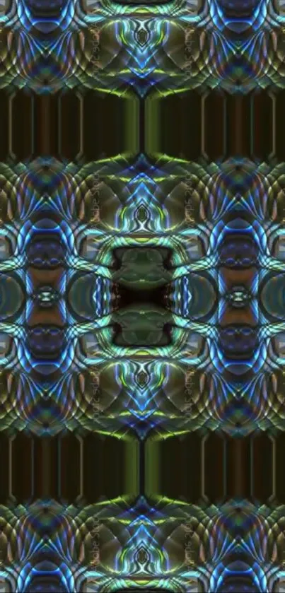 Abstract Symmetrical Art Wallpaper - free download