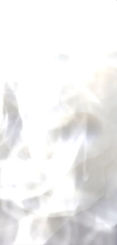 Abstract White Flow Wallpaper - free download