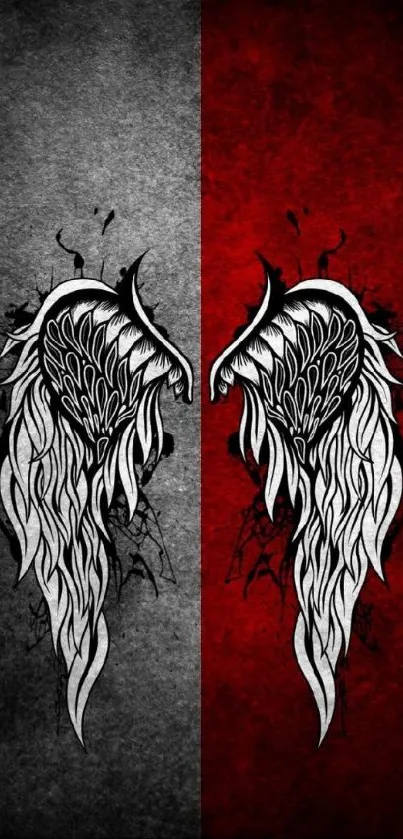 Abstract Wings Phone Wallpaper - free download
