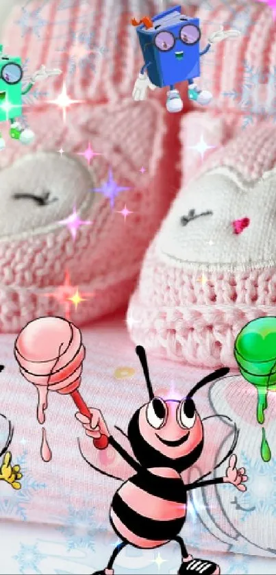 Adorable Baby Booties Wallpaper - free download