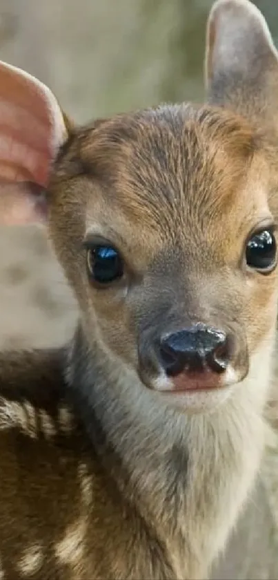 Adorable Fawn Wallpaper - free download