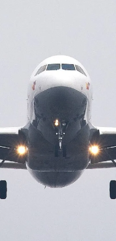 Airplane in Flight Wallpaper - free download
