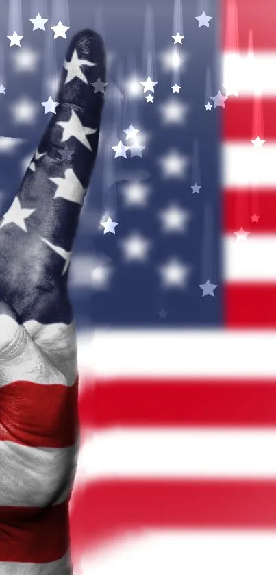 American Flag Peace Wallpaper - free download