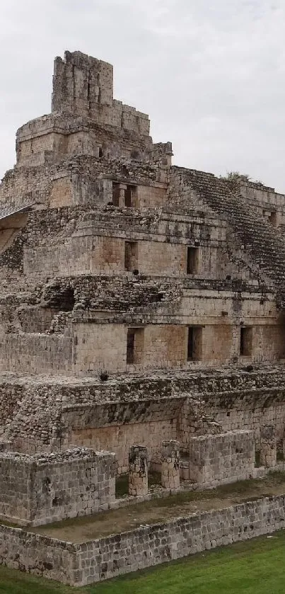 Ancient Mayan Temple Wallpaper - free download