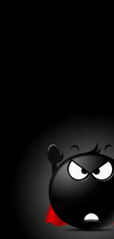 Angry Sphere Mobile Wallpaper - free download