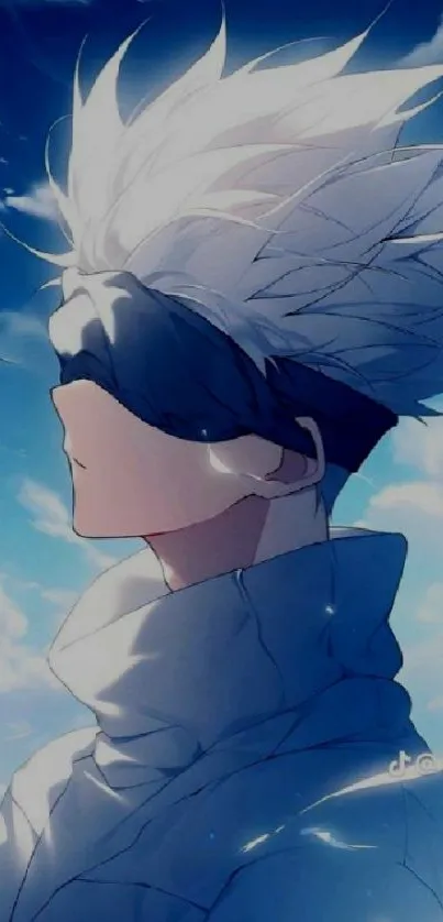 Anime Character Sky View - free download
