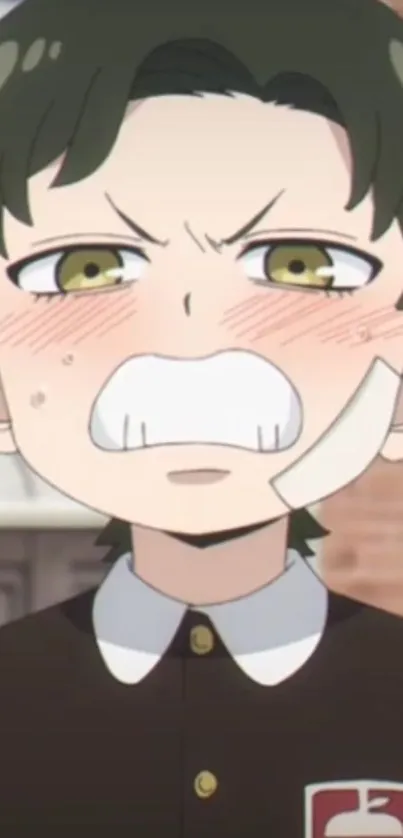 Anime Character with Bandage - free download