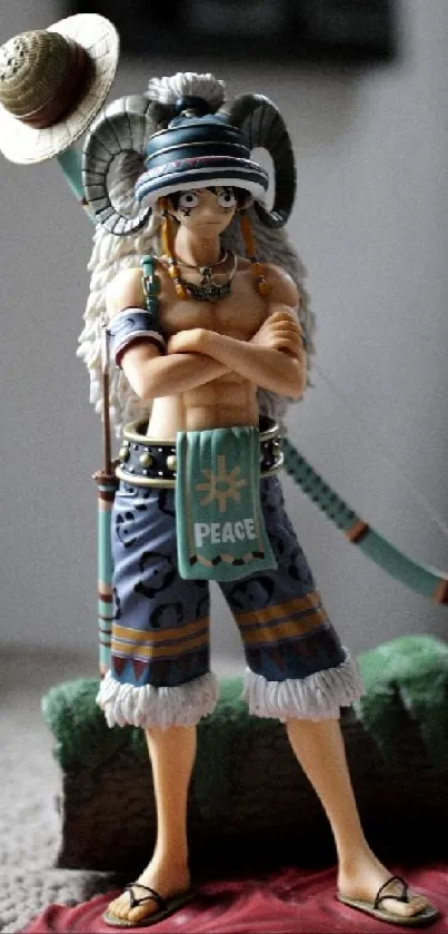 Anime Figure Adventure Backdrop - free download