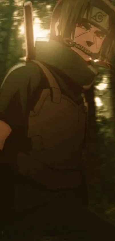 Anime Forest Ninja Art - free download