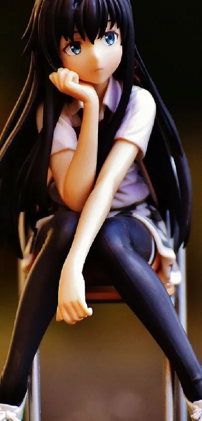 Anime Girl Figure Pose - free download