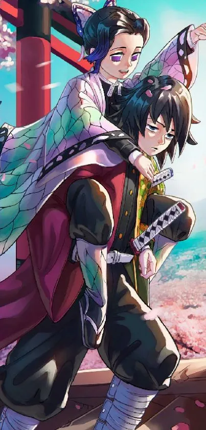 Anime Spring Adventure Wallpaper - free download