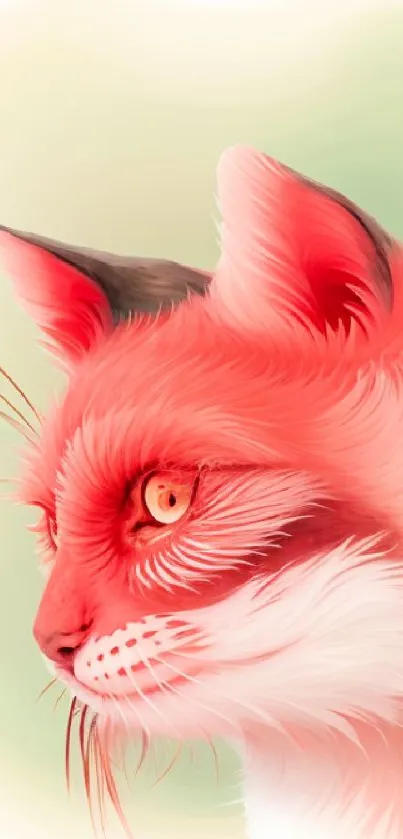 Artistic Red Fox Wallpaper - free download