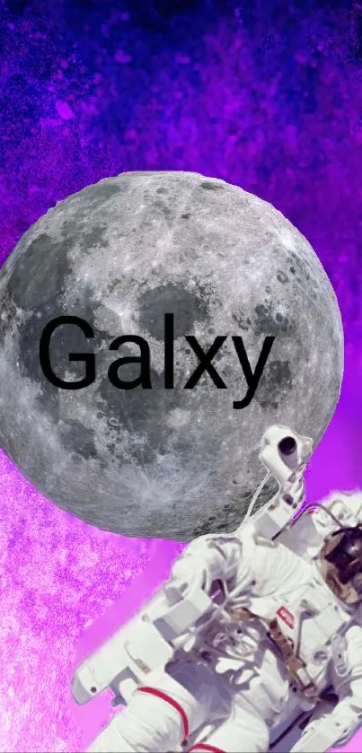 Astronaut Galaxy Wallpaper - free download