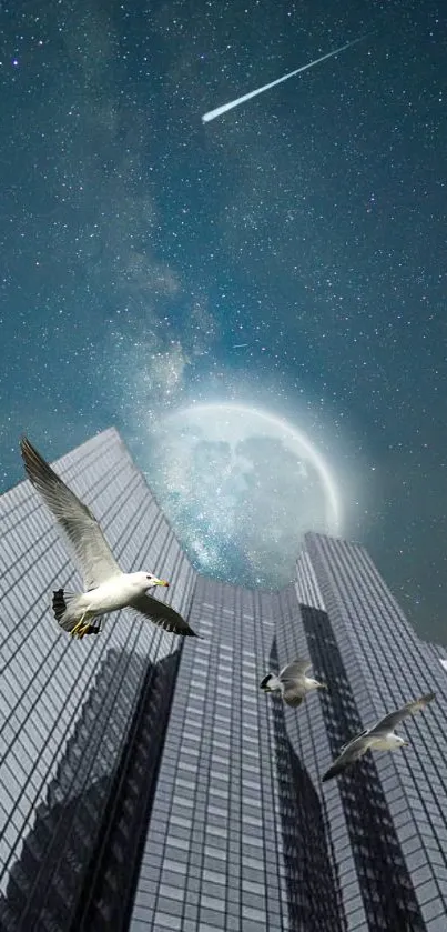 Atmosphere Building Skyscraper Live Wallpaper - download