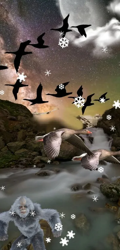 yeti Live Wallpaper - free download