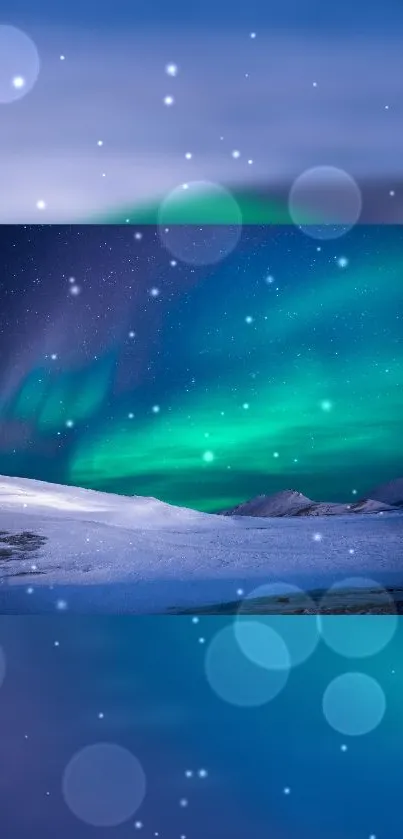 Aurora Borealis Fantasy Wallpaper - free download