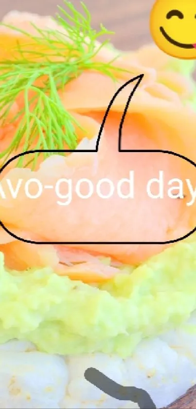 Avo-good Day Snack Wallpaper - free download