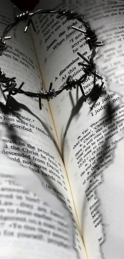 Barbed Heart Shadow Wallpaper - free download