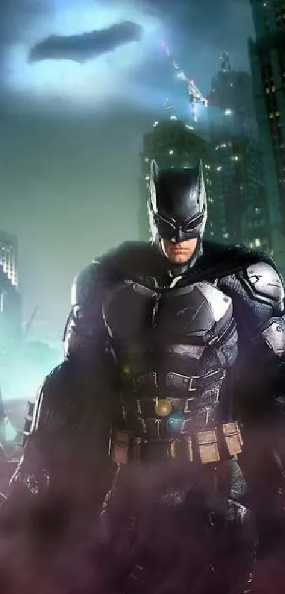 Batman Cityscape Wallpaper - free download