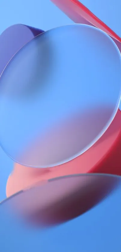 Blue Abstract Mobile Wallpaper - free download