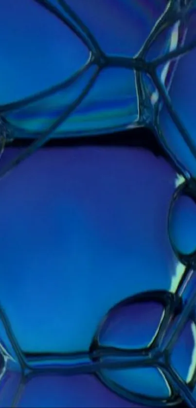 Blue Abstract Phone Wallpaper - free download