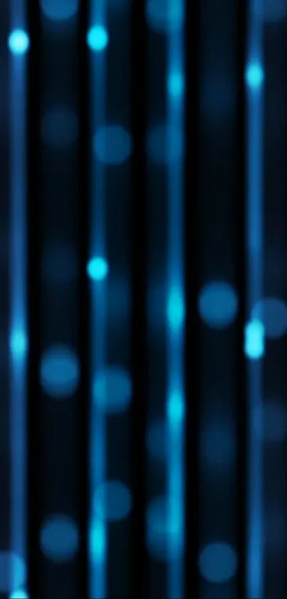 Blue Light Abstract Wallpaper - free download