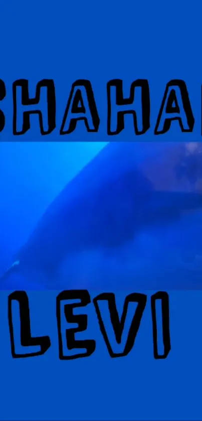 Blue Shark Mobile Wallpaper - free download