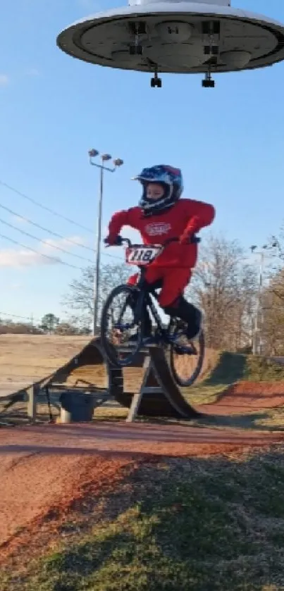 BMX Adventure with UFO - free download