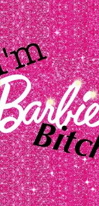 Bold Barbie Glam Wallpaper - free download