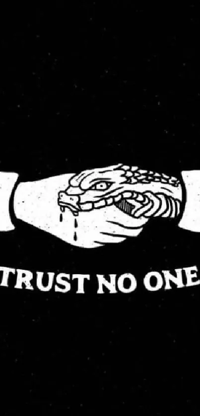 Bold Dragon Handshake Art - free download