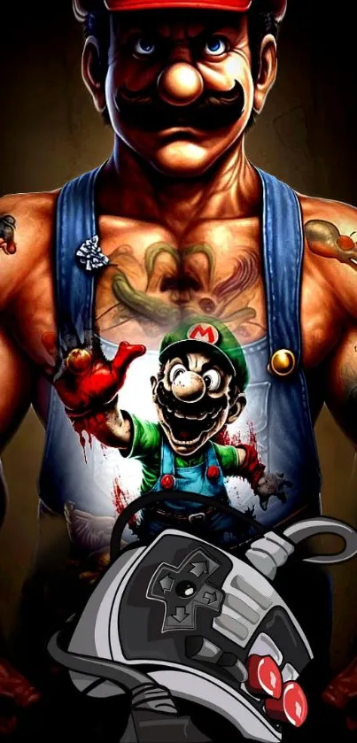 Bold Gamer Character Art - free download