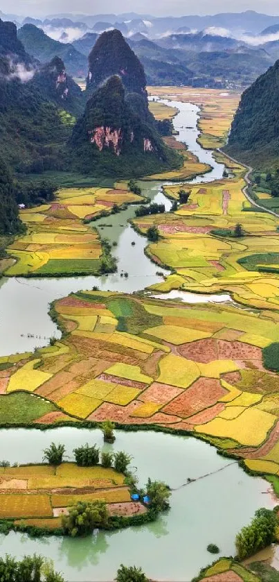 Breathtaking Valley View Wallpaper - free download