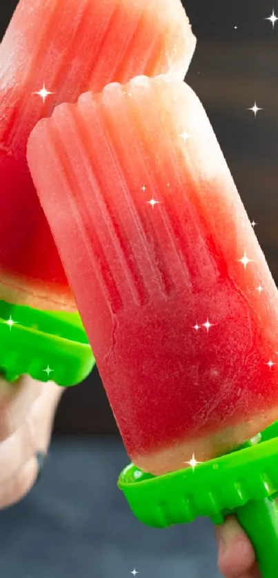 Bright Popsicle Wallpaper - free download