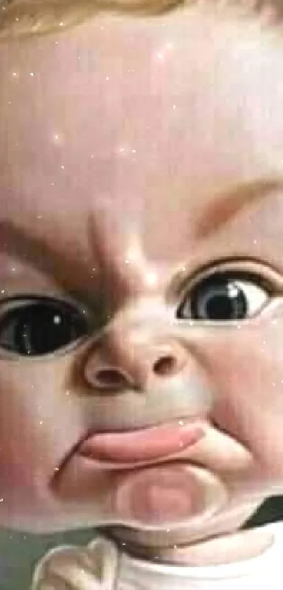 Cartoon Baby Funny Expression - free download