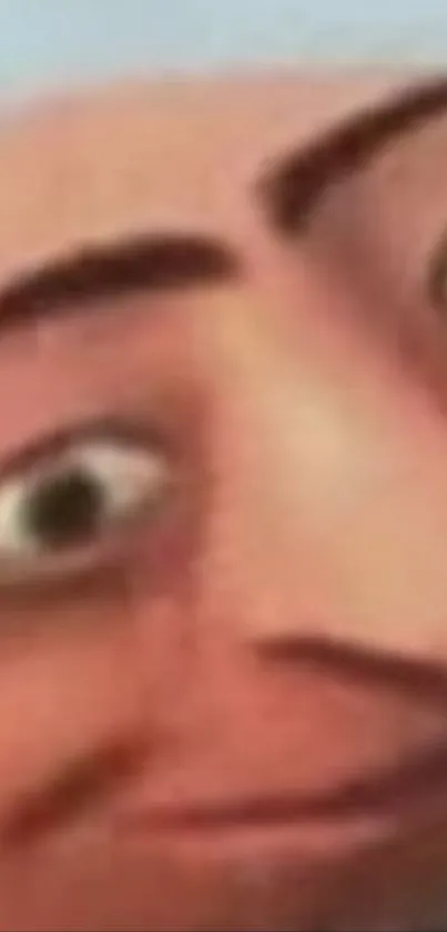 Cartoon Character Close-Up Wallpaper - free download