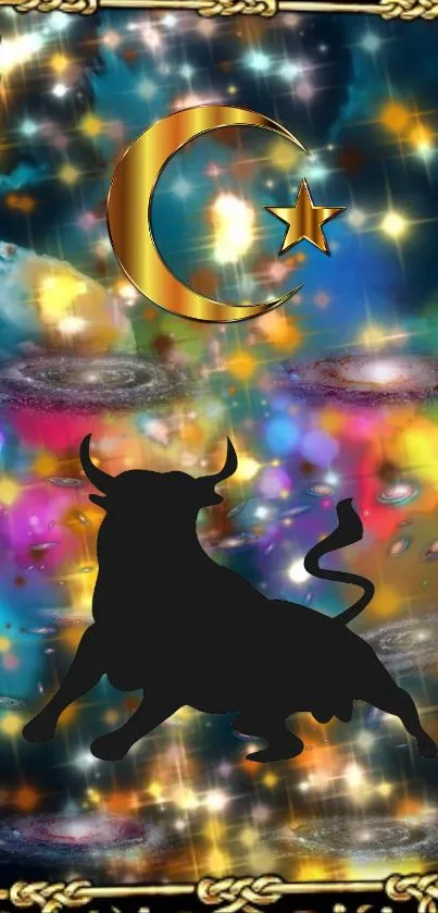 Celestial Bull Fantasy Art - free download