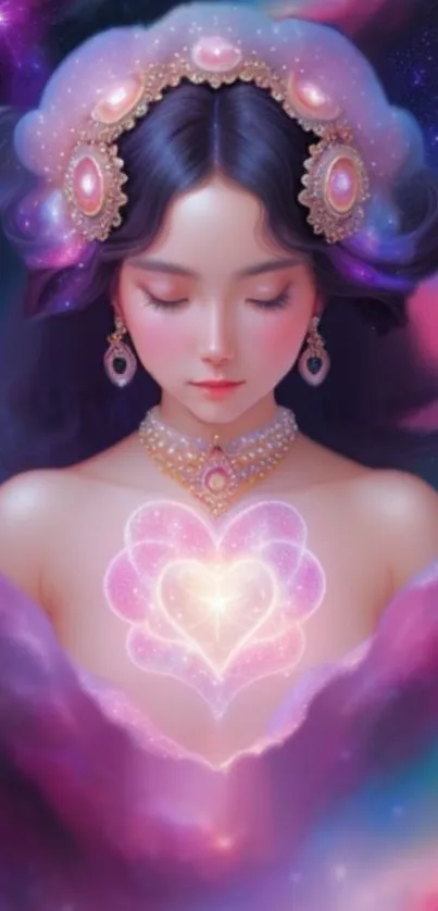 Celestial Fantasy Art Wallpaper - free download