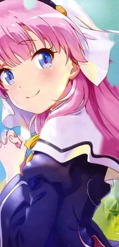 Charming Anime Character Art - free download