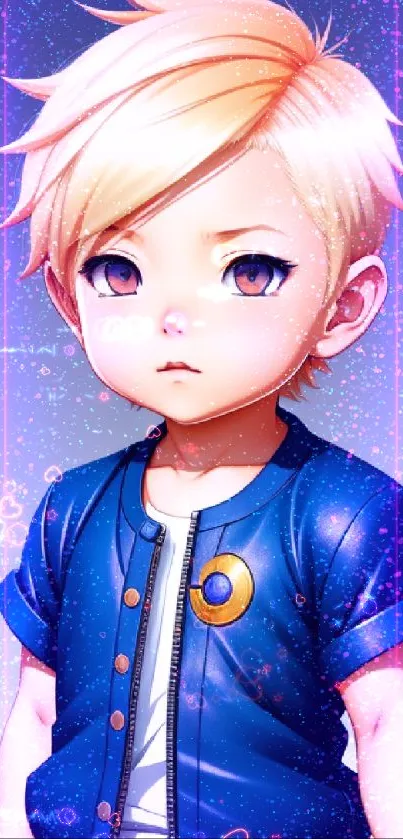 Charming Anime Child Wallpaper - free download
