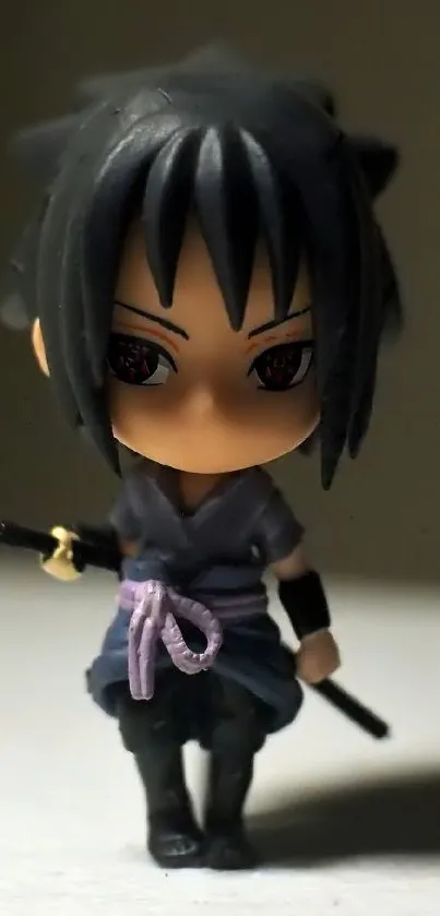 Chibi Ninja Dark Wallpaper - free download